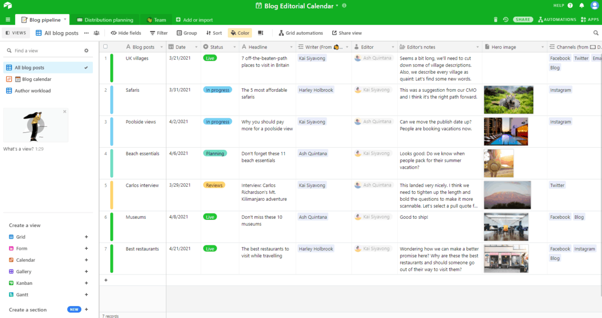 A Beginner's Guide to Airtable: How To Create a Base and More