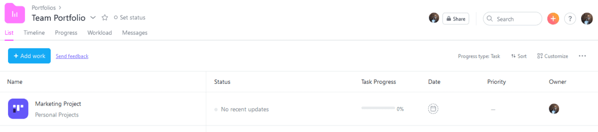 How To Organize Your Projects With Asana Portfolios