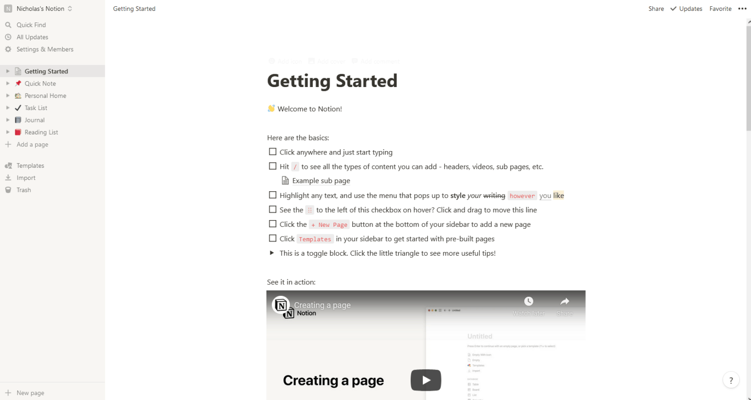 How To Use Notion: A Guide for the Absolute Beginner
