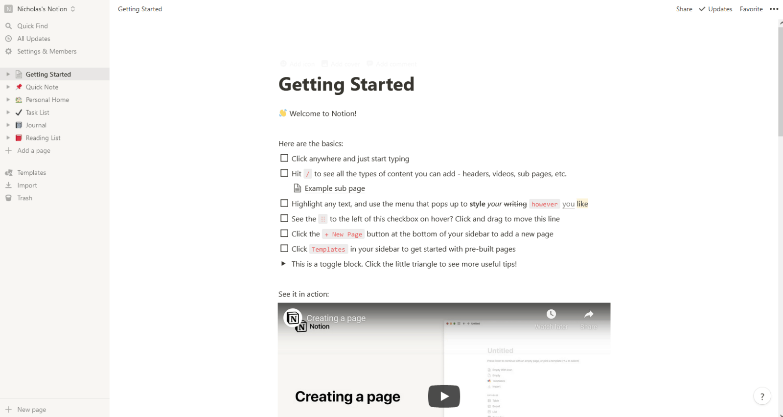 How To Use Notion: A Guide for the Absolute Beginner