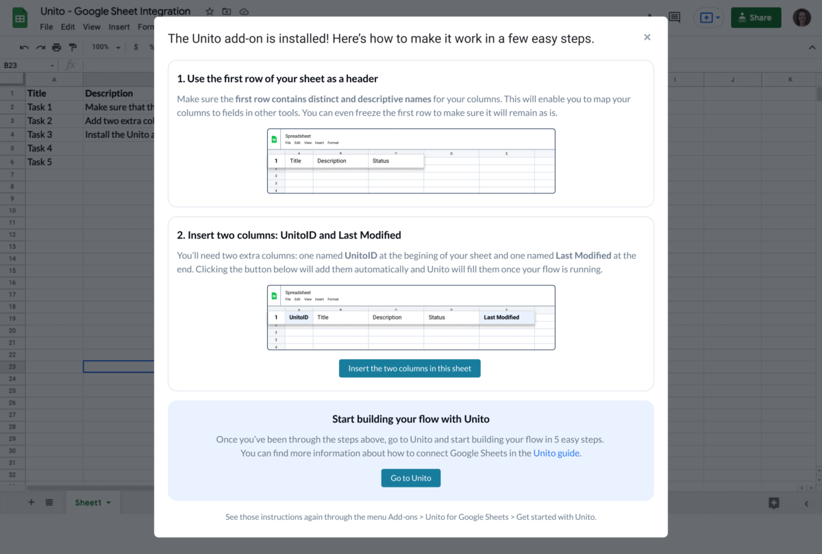 Auto-populate Facebook Ads data in Google Sheets
