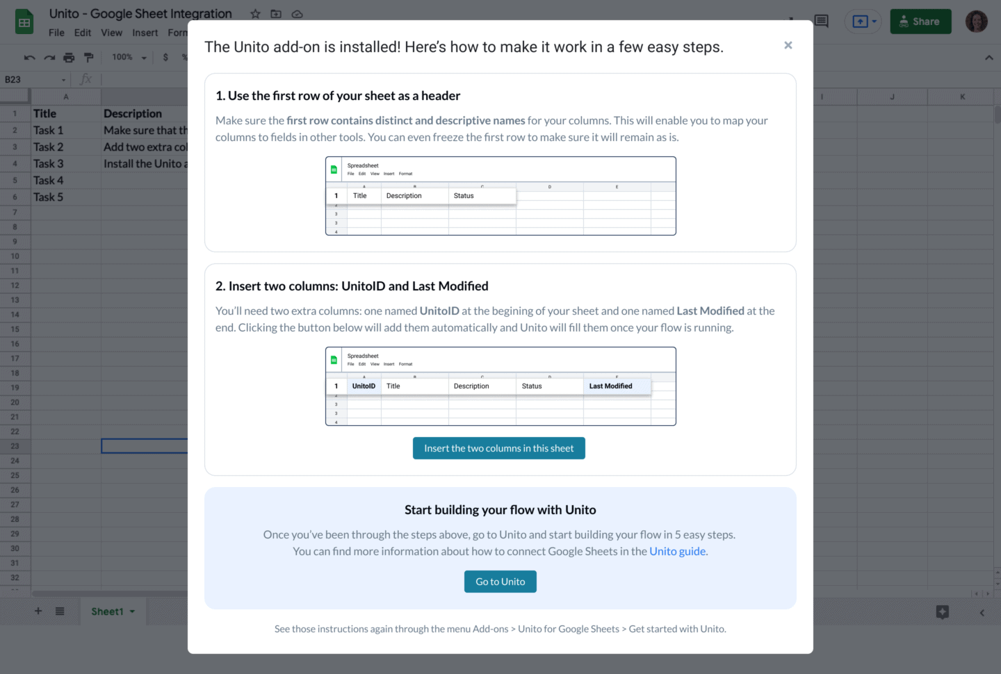 Auto-populate Facebook Ads data in Google Sheets