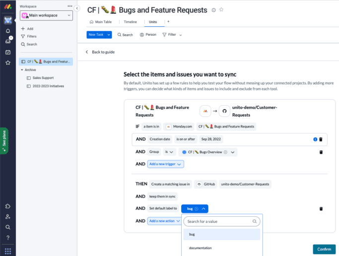 How to Auto Sync monday.com Tasks to Github Issues in 2023