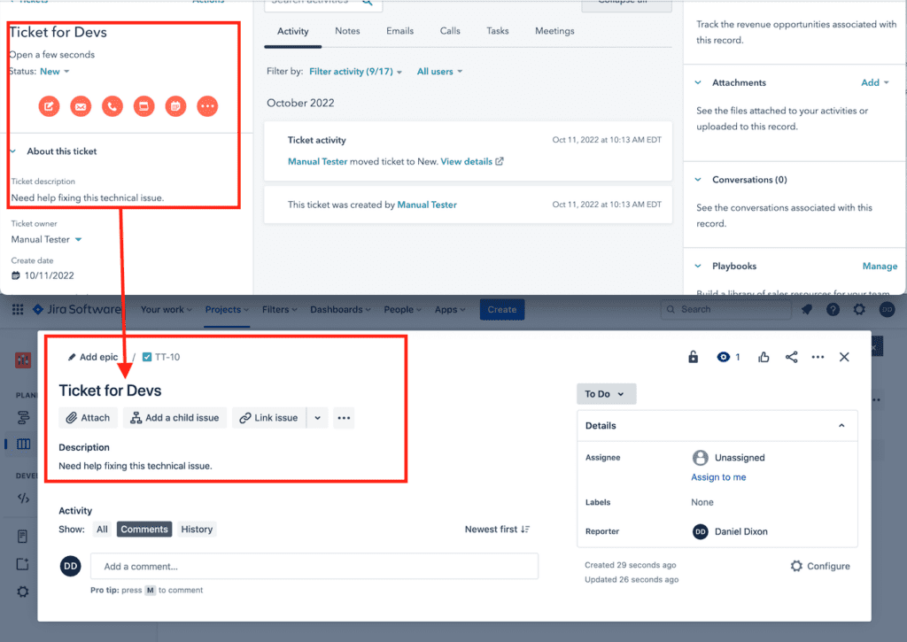 How to Link HubSpot + Jira w 2-Way Sync and Automated Updates