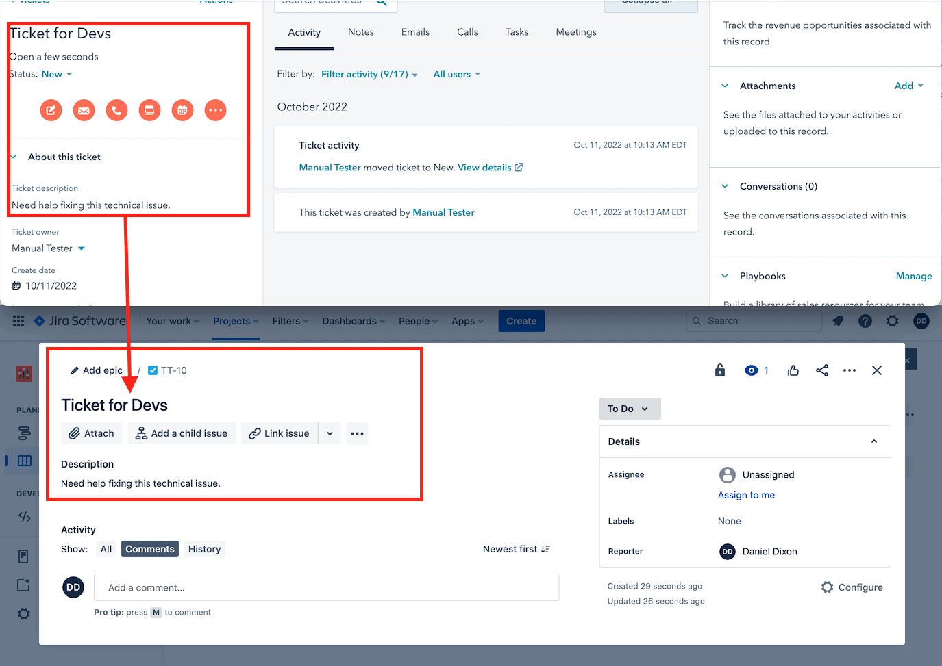 How to Link HubSpot + Jira w 2-Way Sync and Automated Updates
