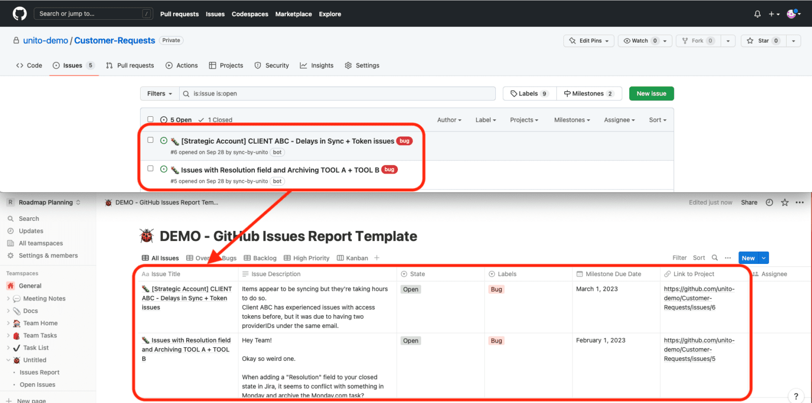 How To Connect Notion Github W Automated Updated 2 Way Sync 8791