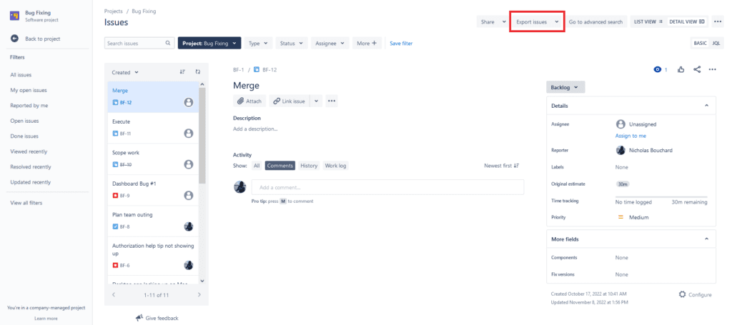 How to Export Jira Issues to Any Tool (3 Methods)