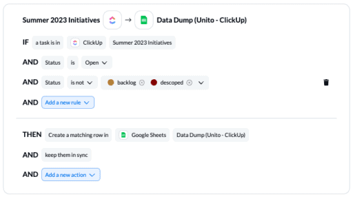 How to Export ClickUp to Google Sheets with Synced Updates