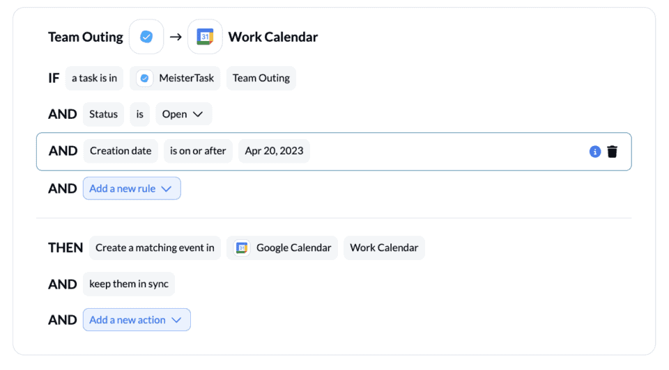 How to Sync MeisterTask + Google Calendar w 2-way sync in 2023
