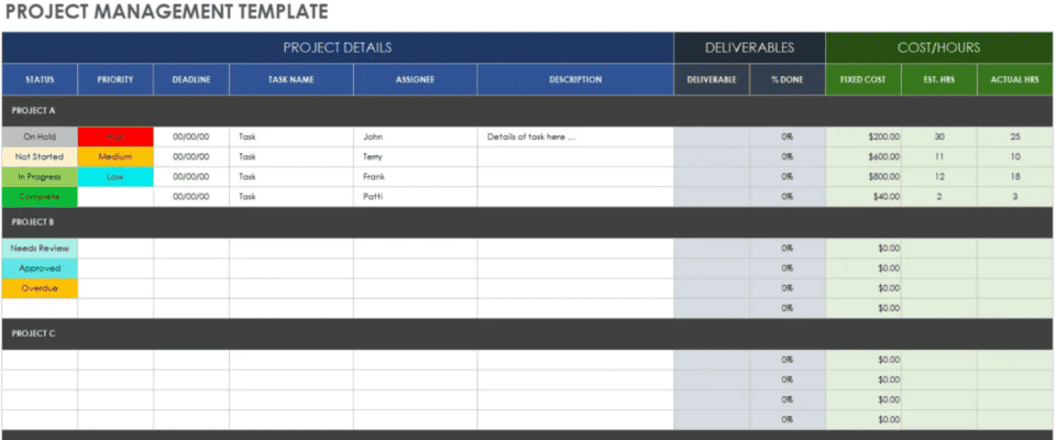 Never Miss a Deadline With These Project Management Templates