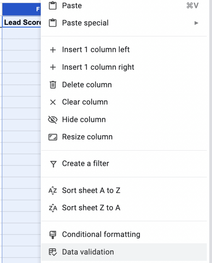 How to Use Data Validation Rules in Google Sheets