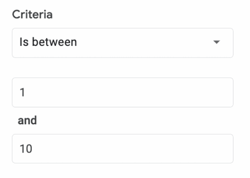 How to Use Data Validation Rules in Google Sheets