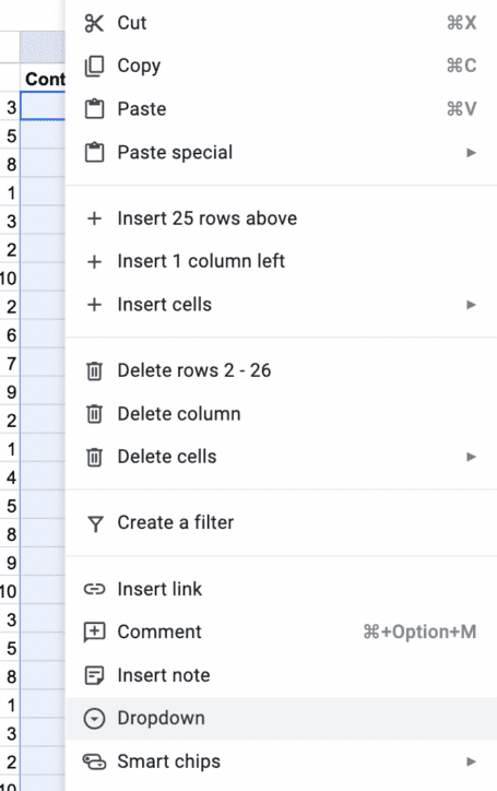 How to Use Data Validation Rules in Google Sheets