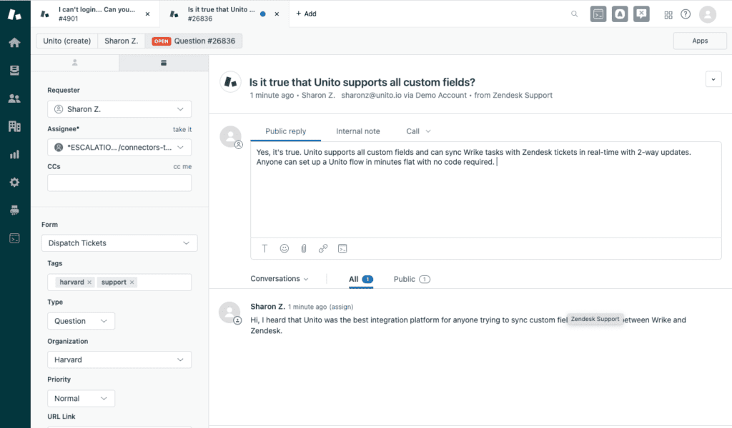 Zendesk or Wrike? Get the best of both with a 2-way integration