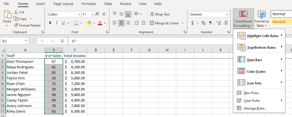 4 Steps for Upgrading Spreadsheets With Conditional Formatting