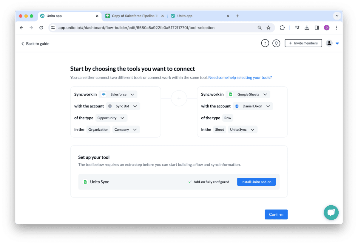 Google Sheets Sales Pipeline Template With Salesforce Data