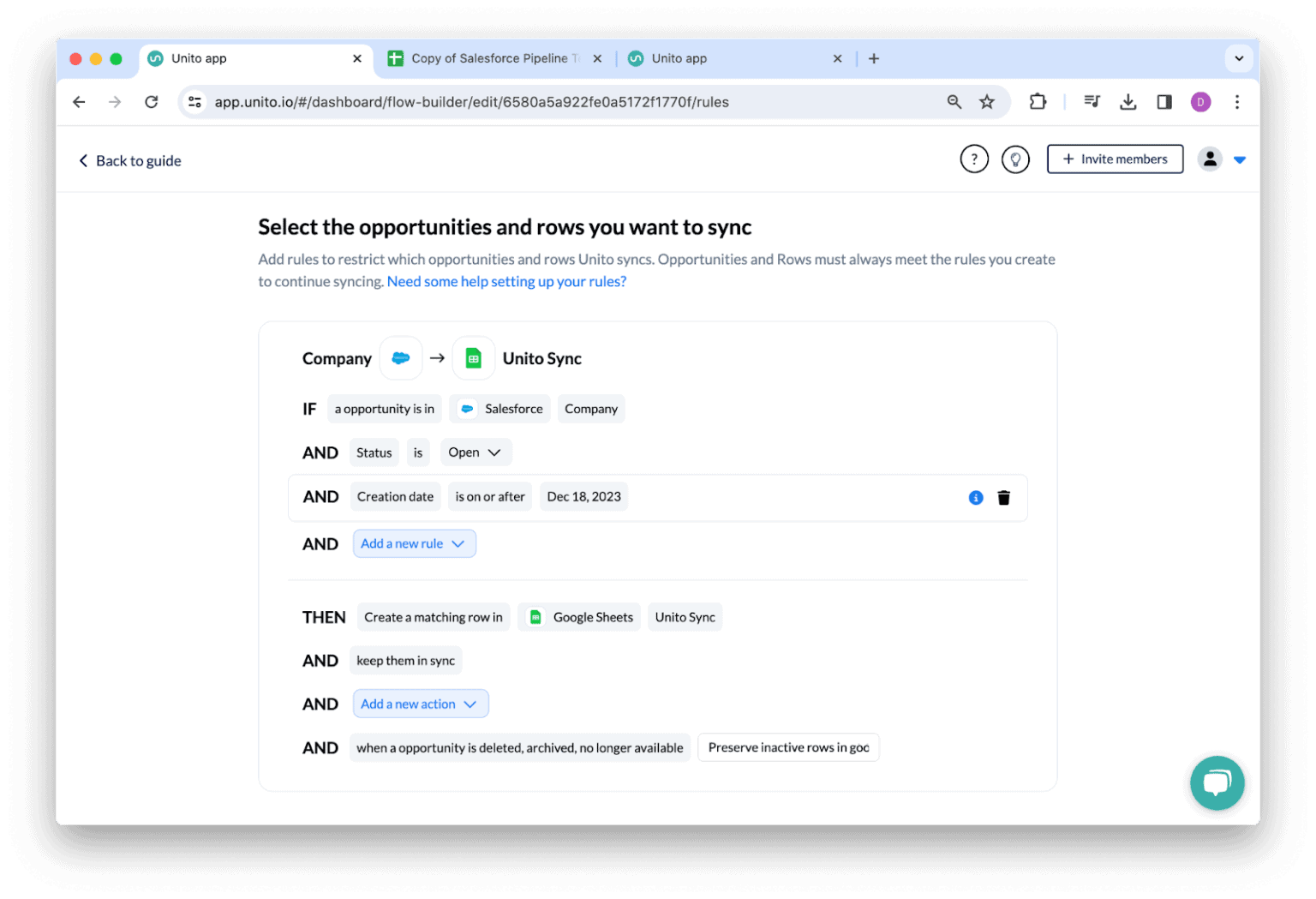 Google Sheets Sales Pipeline Template With Salesforce Data