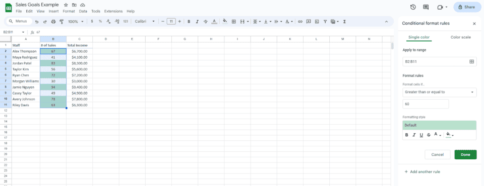 4 Steps for Upgrading Spreadsheets With Conditional Formatting