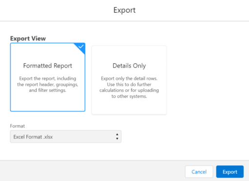 How to Export a Salesforce Report to Excel (2 Methods)