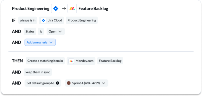 How to Connect Jira + monday.com Easily | Unito 2-way Integration