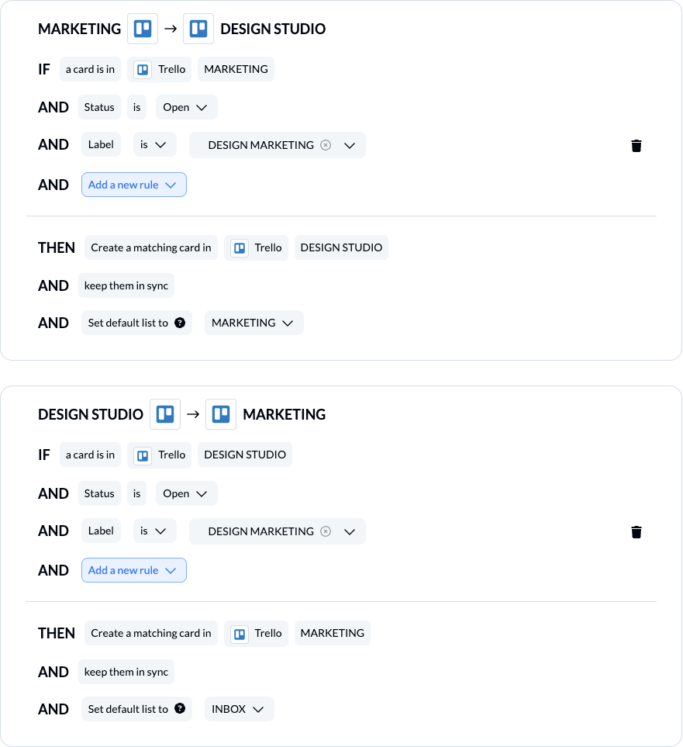 How to Link Trello Cards Between Boards with Automated Updates