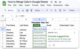 How To Merge Google Sheets in a Few Clicks