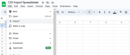 How to Easily Import a CSV File (In Google Sheets and Excel)